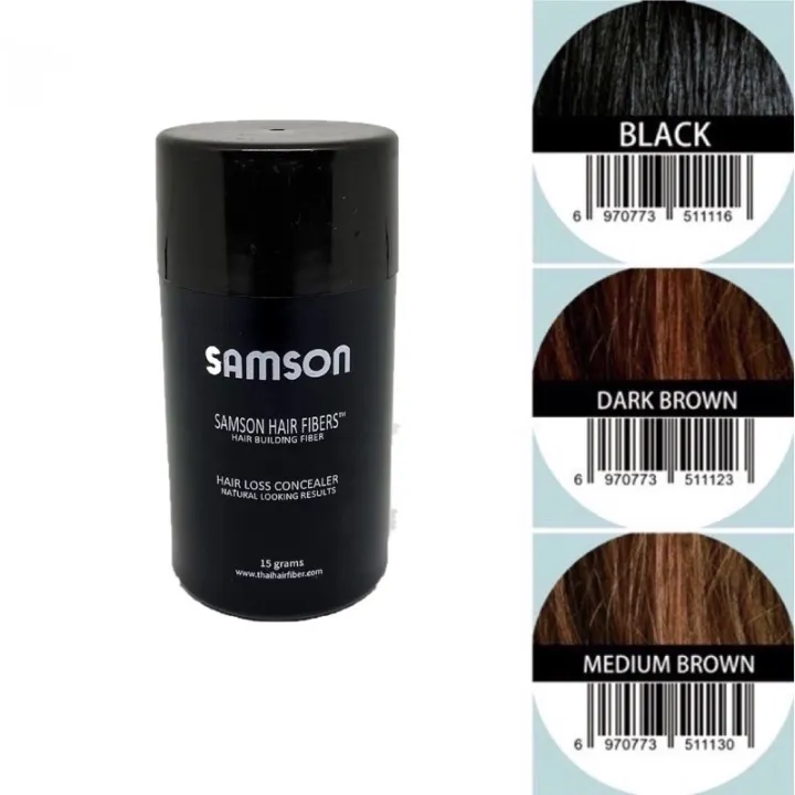 Samson Hair Fiber ขนาด 15 กรัม | Lazada.co.th
