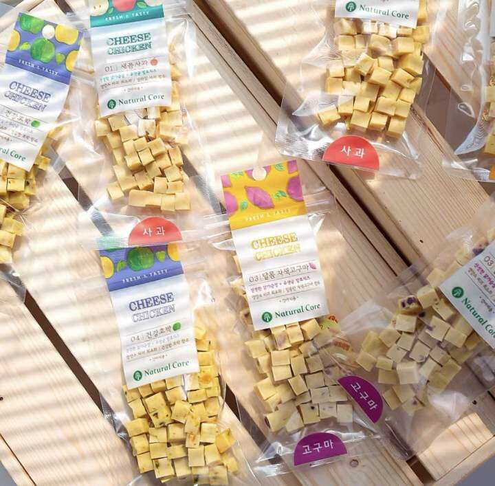 Natural core cheese 80g มีส่วนผสมที่มีประโยชน์ต่อสุนัข | Lazada.co.th