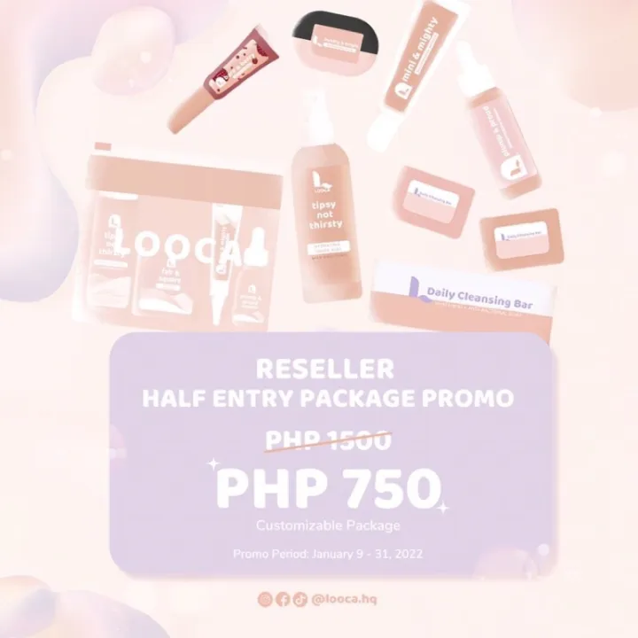 RESELLER PRICE LOOCA Skincare | HTPLOOCALOVER (Pampaputi, pampakinis ...