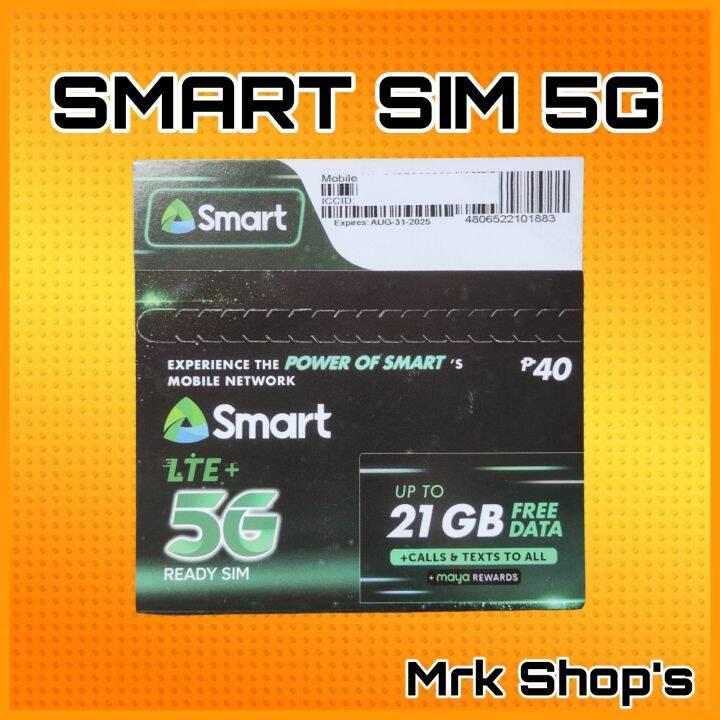 Smart Sim 5G (Sealed) New | Lazada PH