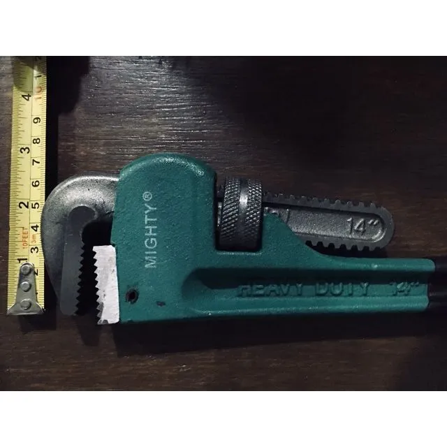 14" LIYABE TUBO Heavy Duty Pipe Wrench Monkey Wrench | Lazada PH