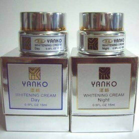 Yanko Whitening Cream Day + Night Cream 15ml. | Lazada.co.th