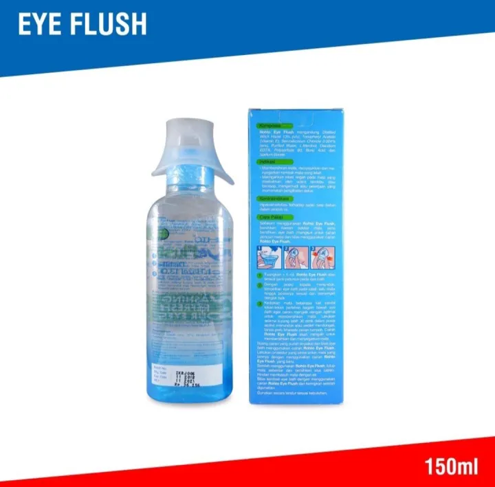 (Promo) Rohto eye flush 150ml /obat cuci mata /original | Lazada Indonesia