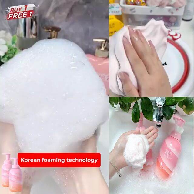 KOREAN WHITENING CLOUD BATH Amino Acid Cloud Bath Mousse original Whitening Shower 500ML | Lazada PH