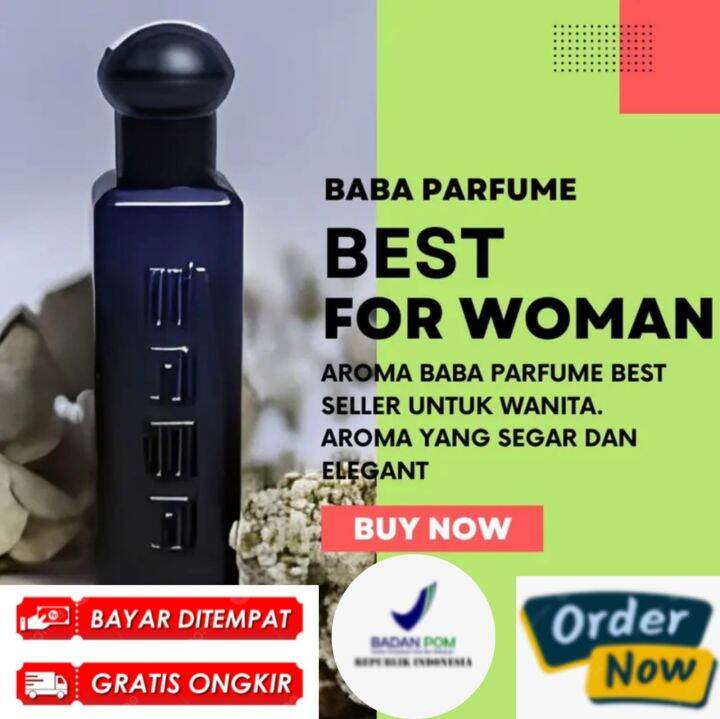 BABA PARFUME ORIGINAL BLACK EDITION ISI 30ML non alkohol bisa dipakai ...