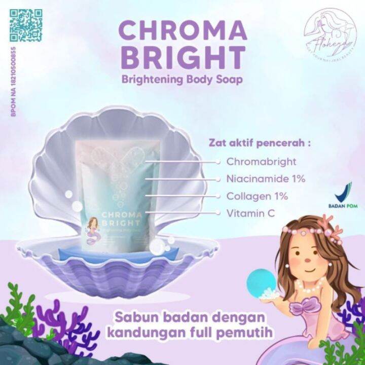Chroma Bright Brightening Body Soap | Lazada Indonesia