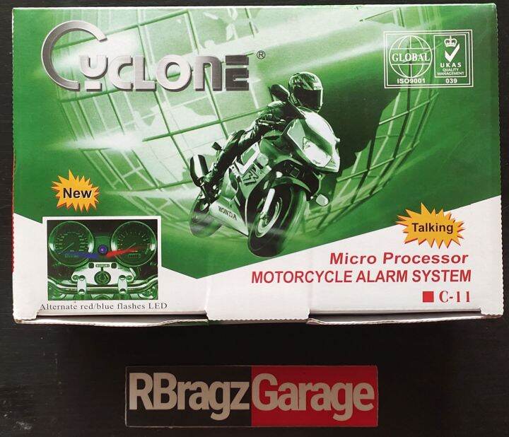Cyclone Motorcycle Alarm Model C-11 - Fit to any Motorcycle | Lazada PH