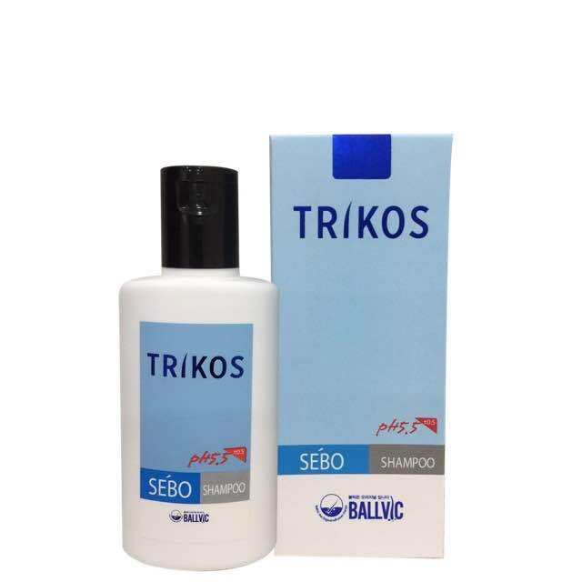 TRIKOS SEBO SHAMPOO 80 ml แชมพูสระผมเพื่อช่วยลดอาการหนังศีรษะมัน รังแค ...