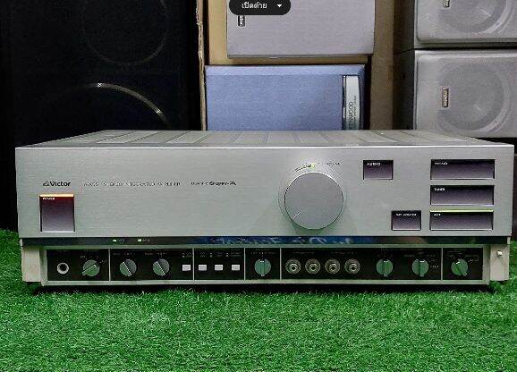 แอมป์Victor ,JVC รุ่น A-X55 made in Japan ใช้ไฟ100 ส/ก/ย/14/43.5/40/cm ...