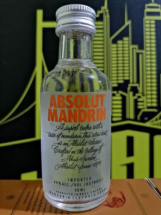 Absolut Mandarin Mini 50ml Glas | Lazada PH