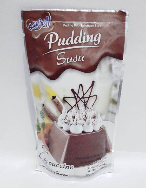PUDING SUSU NUTRIJELL RASA CAPPUCCINO 145 G | Lazada Indonesia