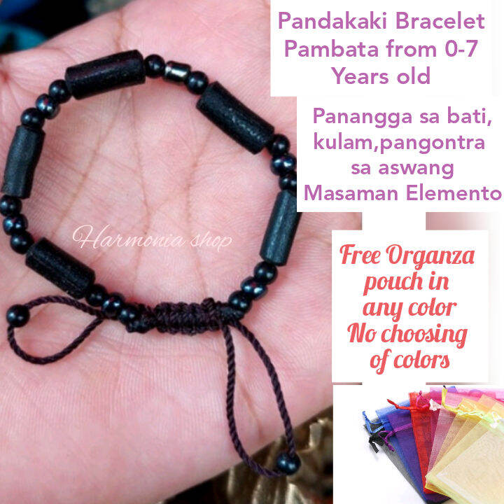 Blessed Adjustable Pandakaki Bracelet Pambata pangontra sa Usog bati ...