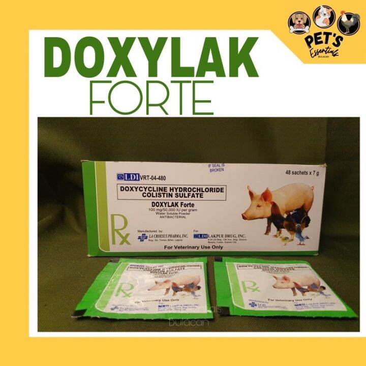 Doxylak Forte 7g and 48 sachets per box | Lazada PH