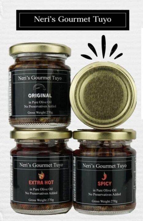 Neri’s Gourmet Tuyo 270 grams pure olive oil | Lazada PH