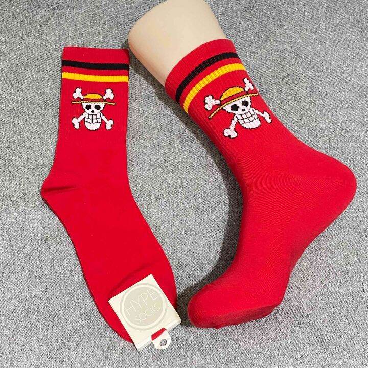 Onepiece Red Pirate Iconic Socks | Lazada PH