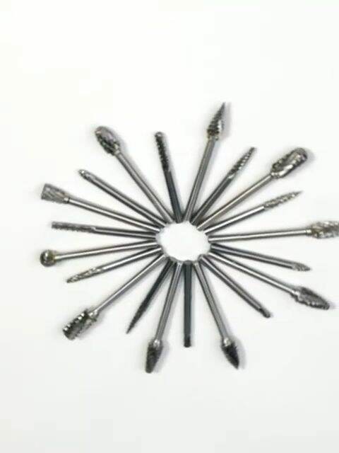 10 Pcs Long Tungsten Steel Carbide Burr 6x3mm Mata Rotary Porting Tool ...