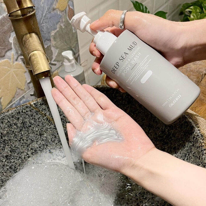Whitening body wash Volcano Mud soap pemutih badan putihkan kulit Deep ...