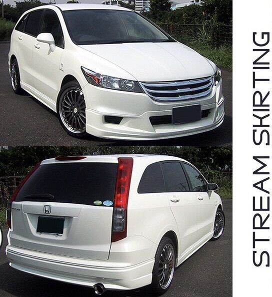 Honda stream 2008 2009 2010 H style bodykit body kit front side rear ...