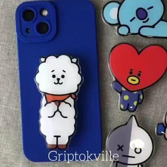Griptok Acrylic PopSocket การ์ตูนติดหลังมือถือ ที่ติดโทรศัพท์ กริ๊บต็อก ...
