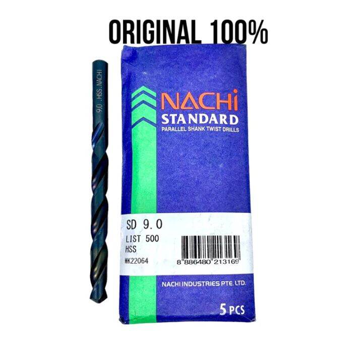 dril bor mata bor besi n stainles Nachi Diameter 9mm straight original ...