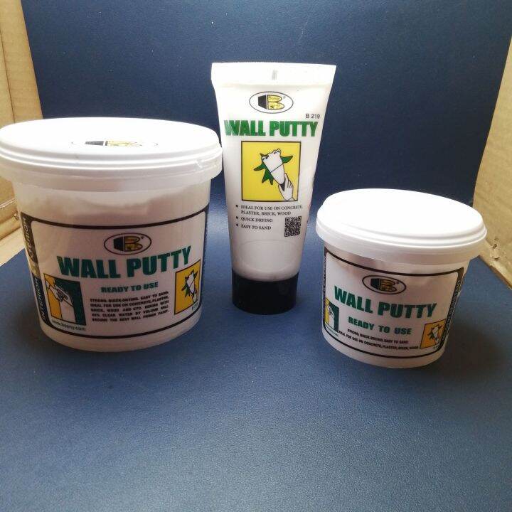 Bosny Wall Putty (ready to use) B219 (1.5 kg. / 1/2 kg. / 320g) | Lazada PH