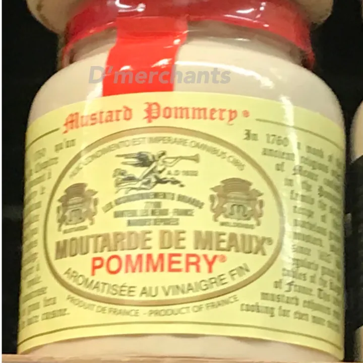 Pommery Mustard Meaux Moutarde | 100g | Lazada