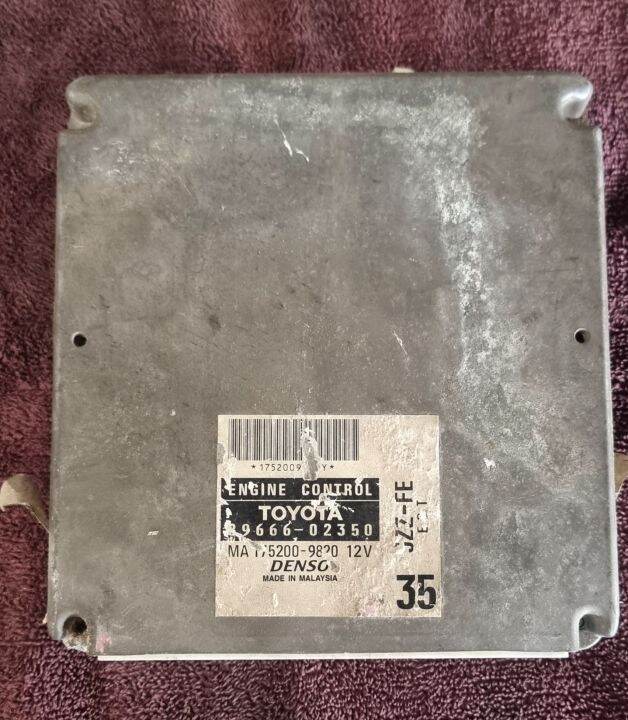 กล่องECUโตโยต้าอัลติด3ZZ-FEสินค้ามือ2ทดสอบแล้วใช้งานได้ปกติสินค้ามีรับ ...