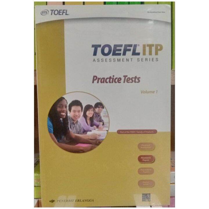 ORIGINAL TOEFL ITP Assesment Series Practice Tests Volume 1 Erlangga ...