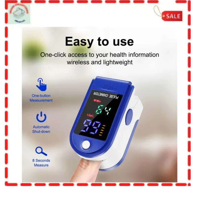 #1 BEST SELLER EWA PORTABLE FINGER PULSE OXIMETER/ORIGINAL/HIGH QUALITY ...