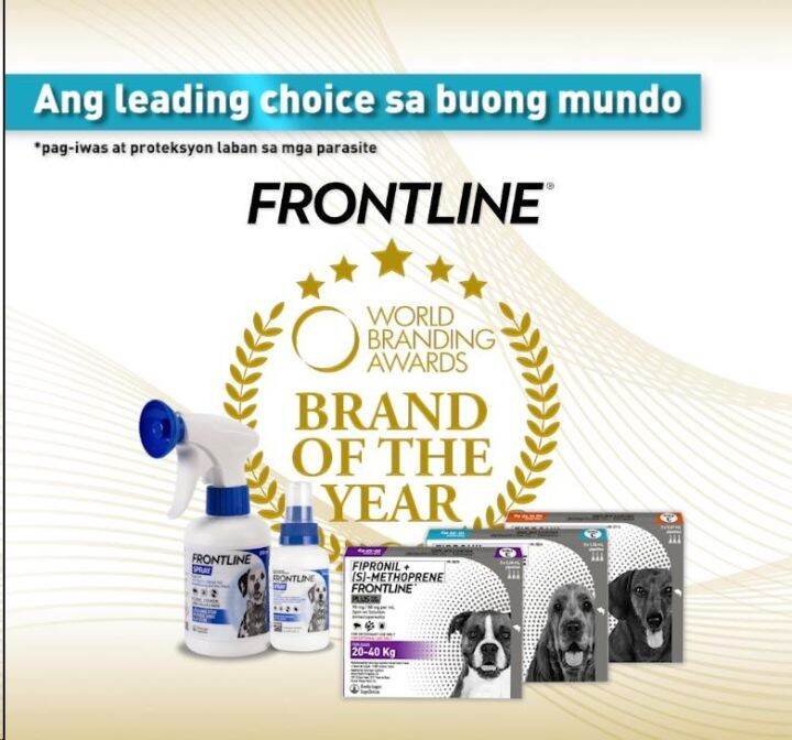 FRONTLINE PLUS Flea and Tick Treatment | Lazada PH