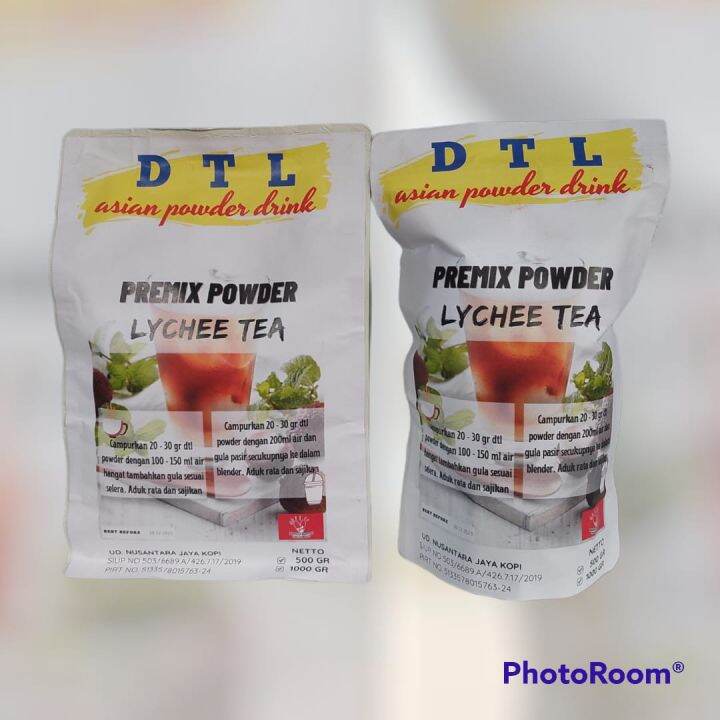 Powder Drink Bubuk Minuman Premix DTL Varian Lechy Tea | Lazada Indonesia