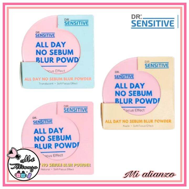 Dr Sensitive All Day No Sebum Blur Powder (25g) | Natural | Translucent ...