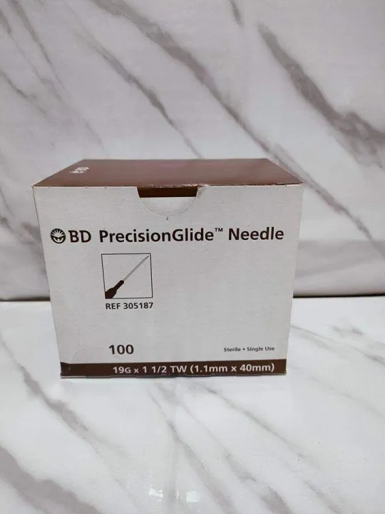 BD Needle G19 X1 1/2 TW (1.1mm x 40mm) | Lazada PH
