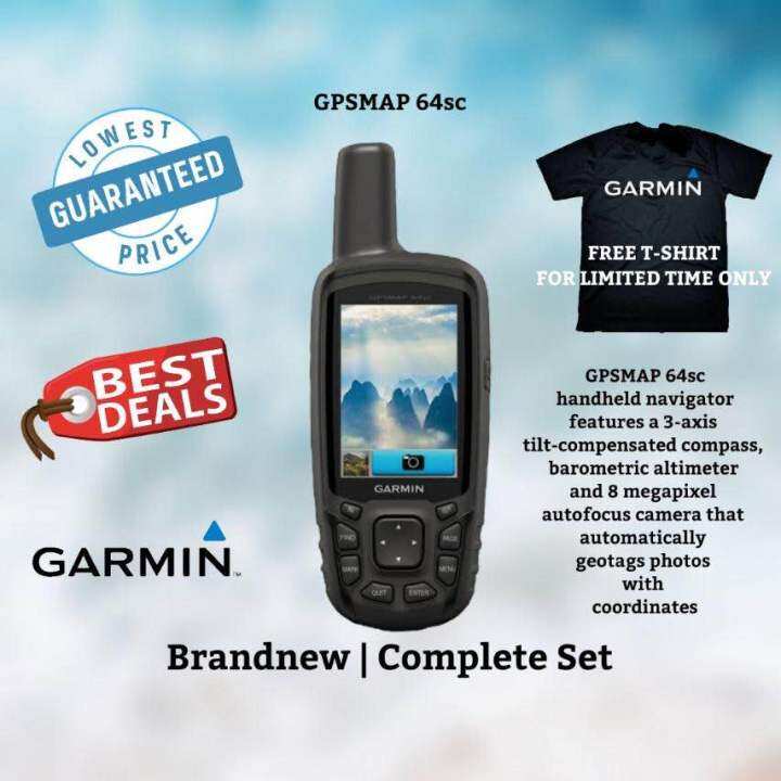 GARMIN GPSMAP 64sc SiteSurvey Handheld GPS with 1 year warranty | Lazada PH