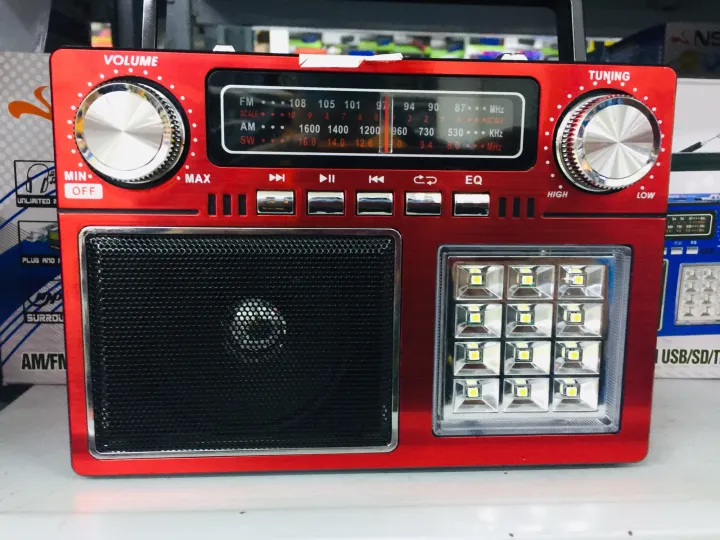 RADIO with SOLAR and LED LIGHT | Lazada PH