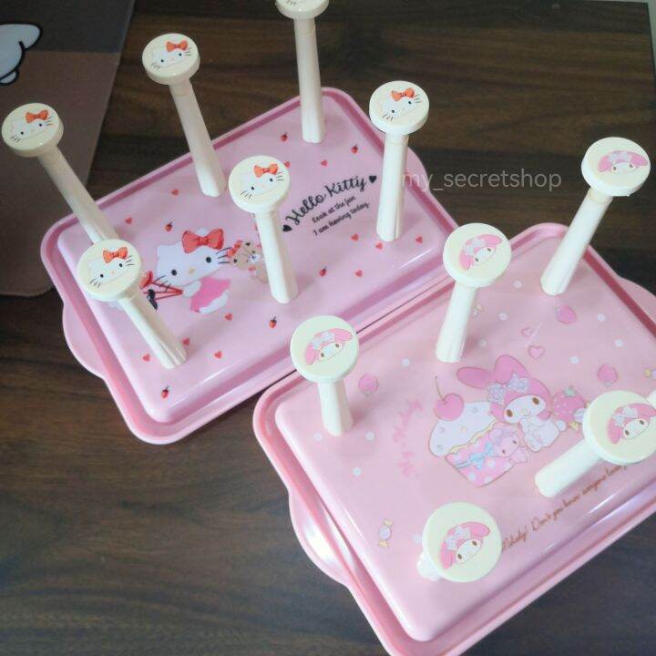 Creative And Practical Hello Kitty Cup Holder Glass Cup Filter Water ...