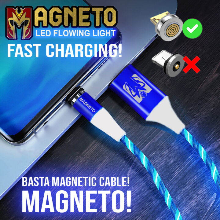 MAGNETO LED 5A Flowing Light Magnetic Cable Light Emitting Magnetic ...