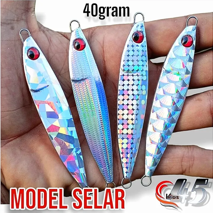 SALE COD!! 👍 Metal jig 40 gram Model SELAR (xesta afterburner) jig ...