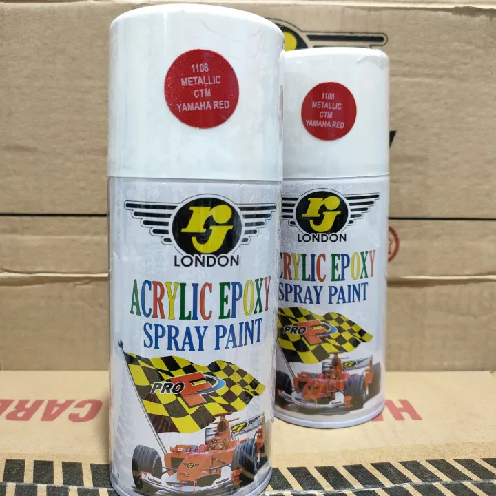 Pilok Pilox Cat Semprot RJ 300cc Metallic Ctm Yamaha Red 1108 Merah ...