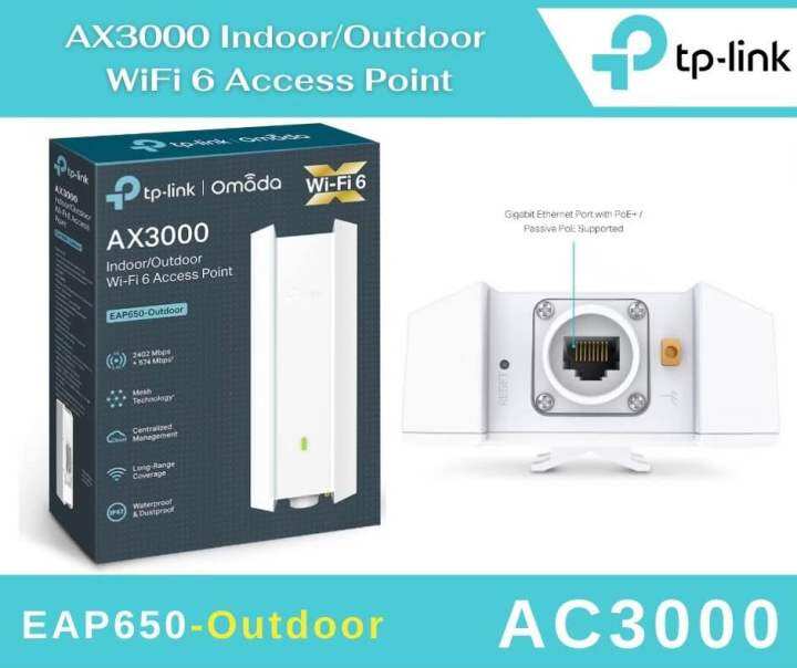 [ 💥มีของพร้อมส่ง💥] รุ่นใหม่ล่าสุด เร็วแรงกว่าเดิม TP-Link EAP650 ...