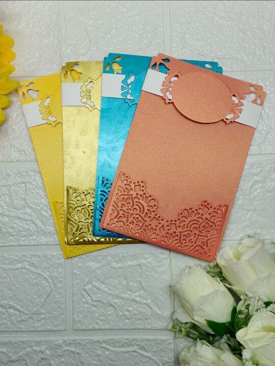 ️pretty paper ️invitation cover DESIGN C (4*6)(4r) | Lazada PH