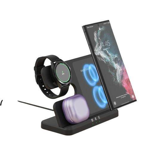 Samsung Wireless Charging 3 In 1 Wireless Charger Station Dock Holder ...