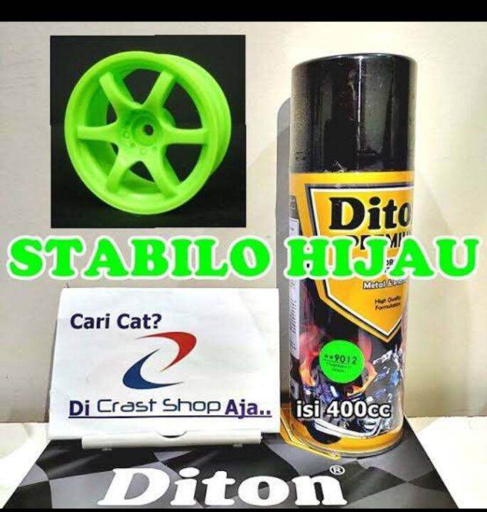 pilok diton premium hujau stabilo/ hijau terang 400cc | Lazada Indonesia