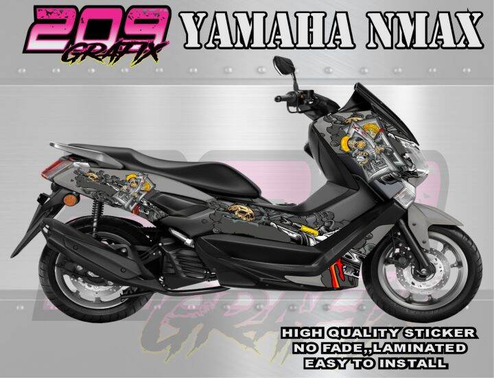 Yamaha NMAX decals sticker, Laminated | Lazada PH