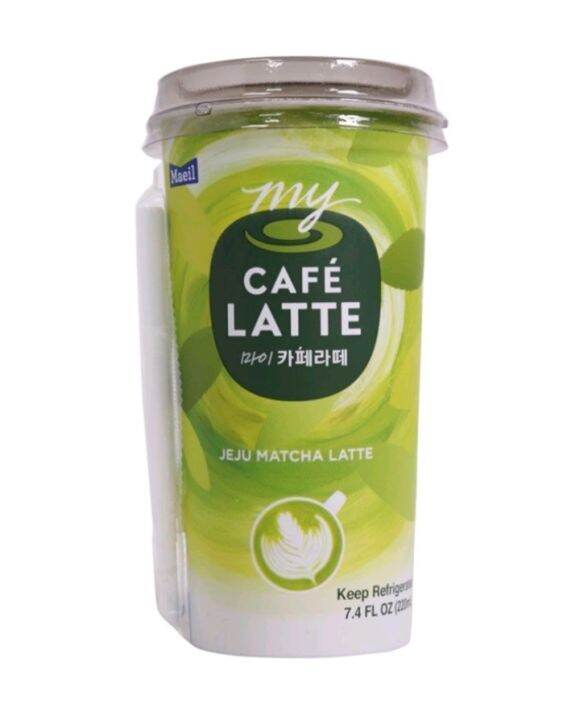 Maeil Cafe Latte Jeju Matcha Latte (220ml) | Lazada PH