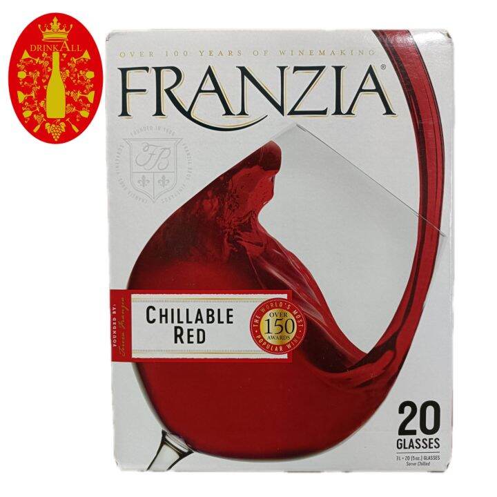 Franzia Chillable Red 3 Liters (USA) | Lazada PH