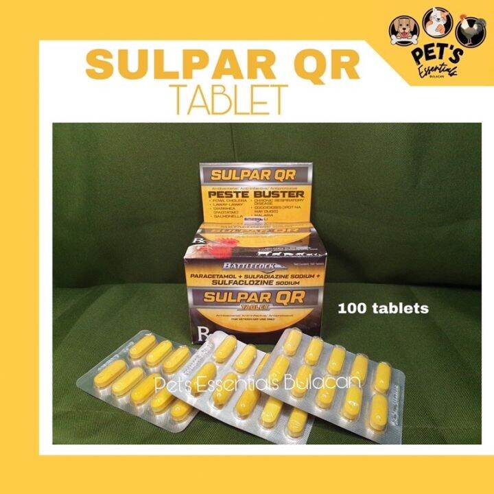 Sulpar QR 100 tablets | Lazada PH