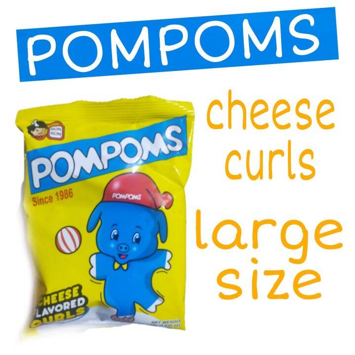 10 pcs pompoms cheese curls big size for sale | Lazada PH