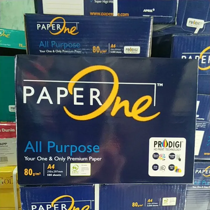 KERTAS FOTOCOPY MEREK PAPERONE A4 80GR | Lazada Indonesia