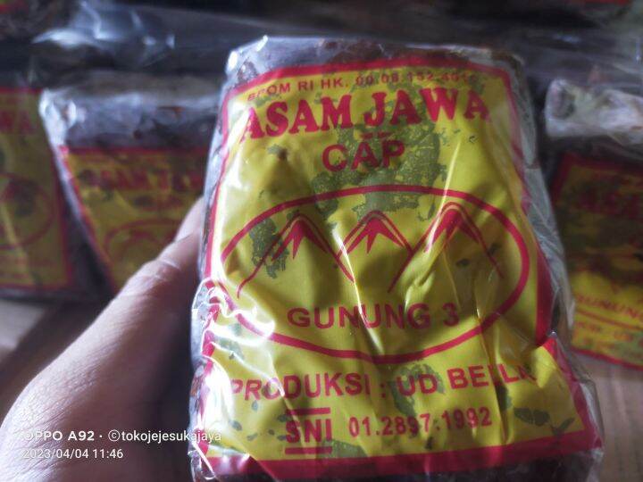 ASAM JAWA CAP GUNUNG 3 450 GRAM / ASAM JAWA 500 | Lazada Indonesia
